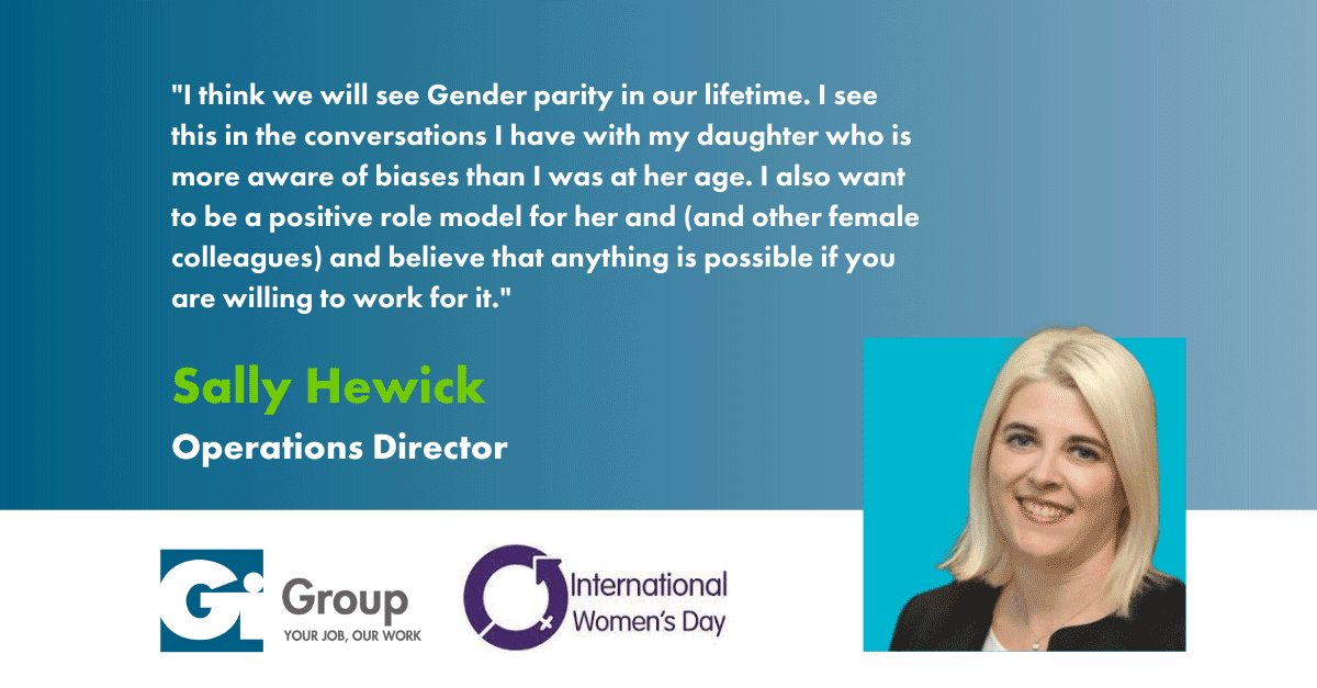 International Women’s Day: Interview with Sally Hewick - Gi Group UK